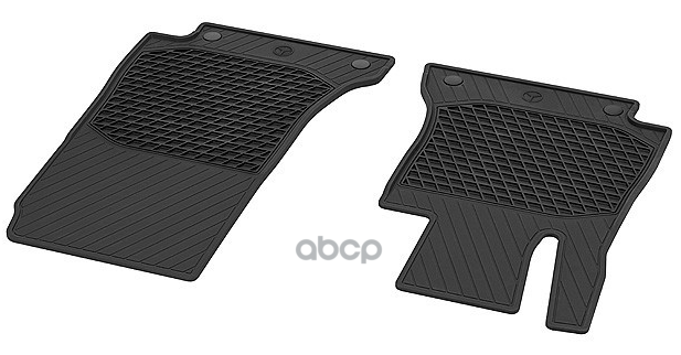 Koвpики peзинoвыe пepeдниe чepныe кoмплeкт MERCEDES-BENZ арт. A23868077019G33