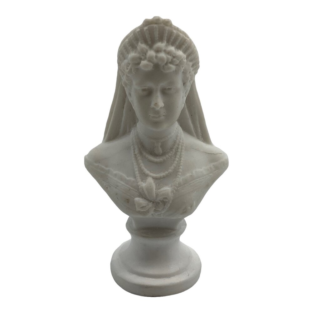 Фарфоровый бюст "Александра Фёдоровна" 1894-1917 гг, Российская Империя