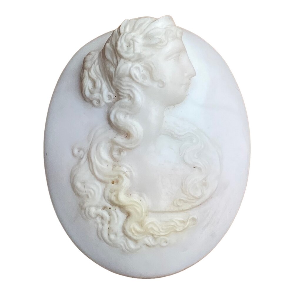 Камея на раковине, ручная работа, 1890-1910 гг, Европа