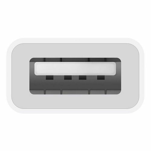 Переходник Apple A1632, USB Type-C (m) - USB (f), 0.11м, MFI, белый [mj1m2fe/a]