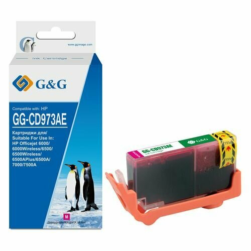 Картридж G&G GG-CD973AE, пурпурный / GG-CD973AE