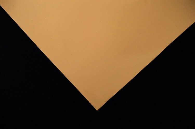 Кожа искусственная лакированная для рукоделия 15х20см, цвет бежевый, 1028-088, 1шт