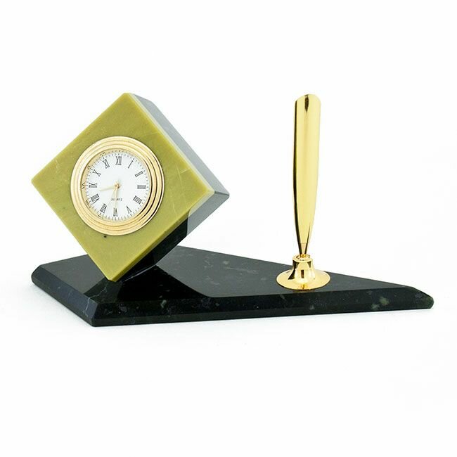 Настольный мини-набор "Кубик" офиокальцит 113706