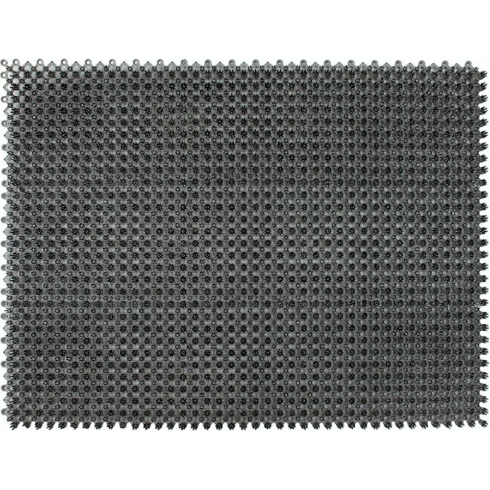 Щетинистое покрытие ComeForte модульная 42x56 см из 12-ти сегментов серый СС000667