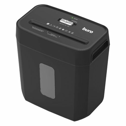 Уничтожитель бумаг Buro Office BU-S800, P-4, 4х38 мм, 10 лист. одновременно, 21л