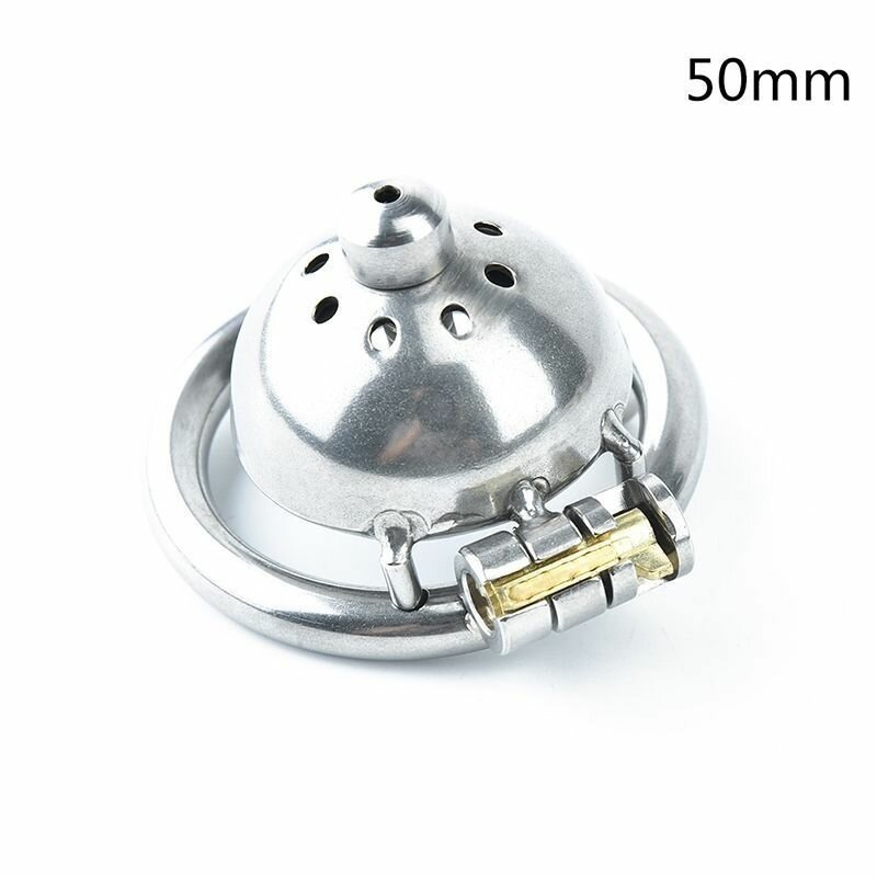 Замок на член, металлический пояс верности Steel CockPenis Ring 50мм