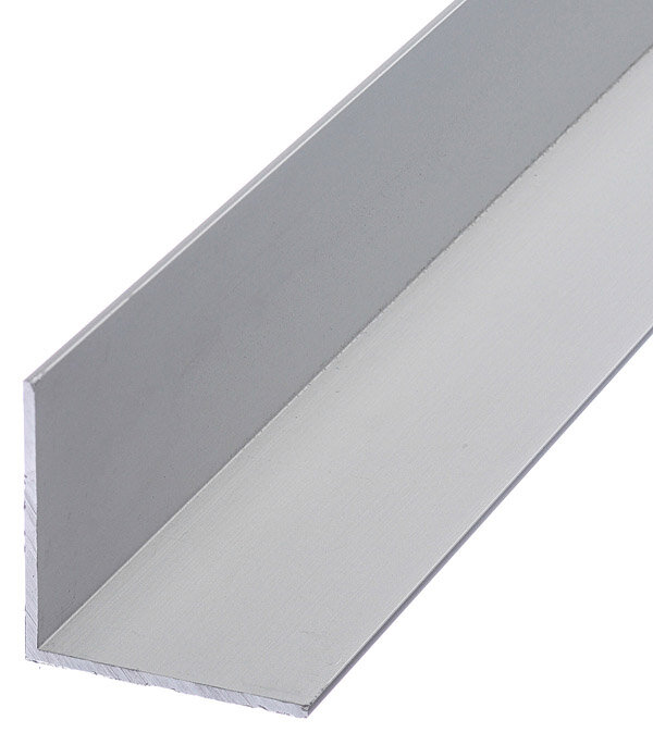 Уголок алюминиевый 40х40х2х1000 мм анодированный