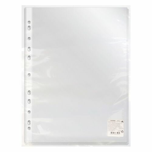 Папка-вкладыш Бюрократ тисненые, А4+, 0мкм, 100шт [013bten60]