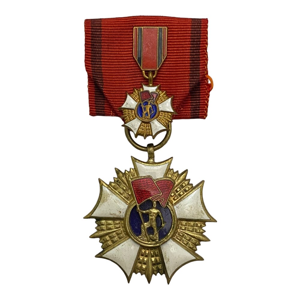 Польша, орден "Знамя труда" I степень с фрачником 1961-1980 гг.