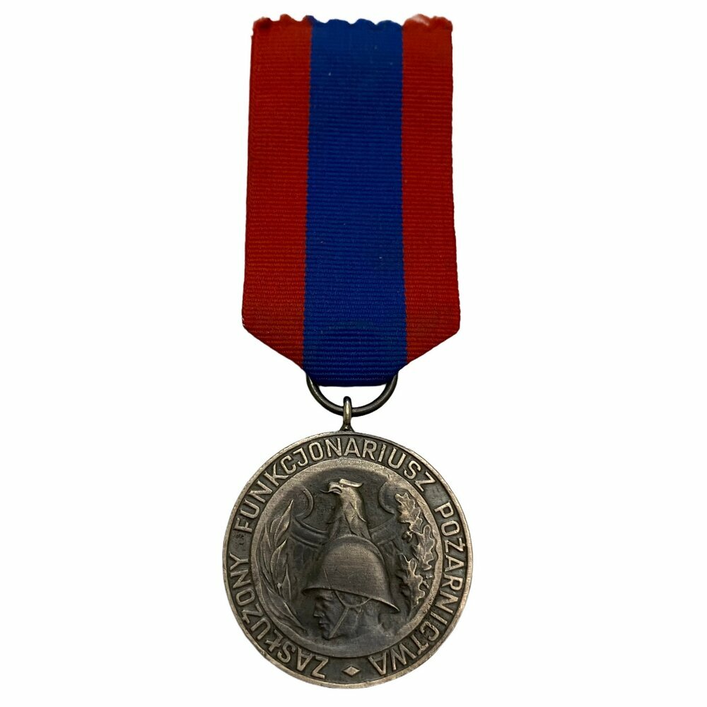Польша, медаль "Отличник пожарной охраны" 1974-1990 гг.