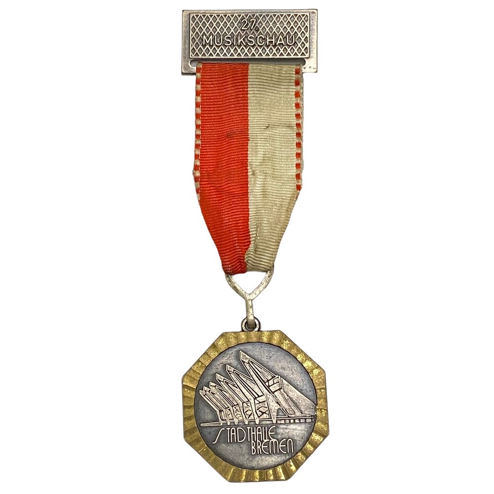 Германия, медаль "Бременская ратуша. Музыкальное шоу народов" 1991 г.