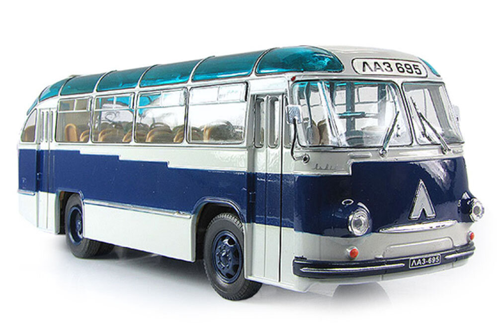 Модель коллекционная ULTRA ЛАЗ-695Б городской ультрамарин