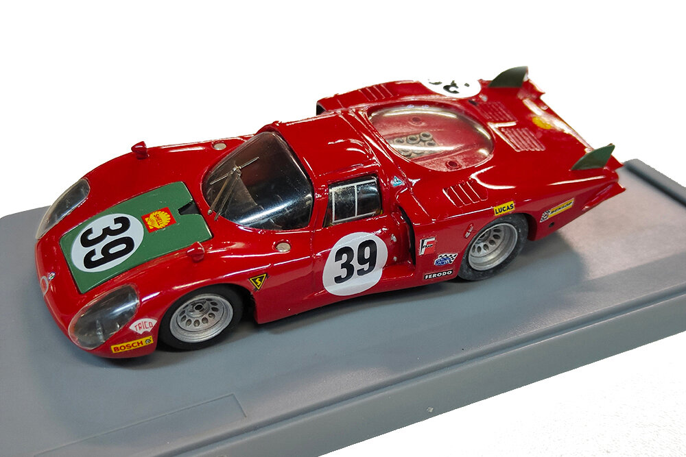 Модель коллекционная PAUDI Alfa romeo 33/2 lunga 1968 le mans i.giunti - n.galli #39
