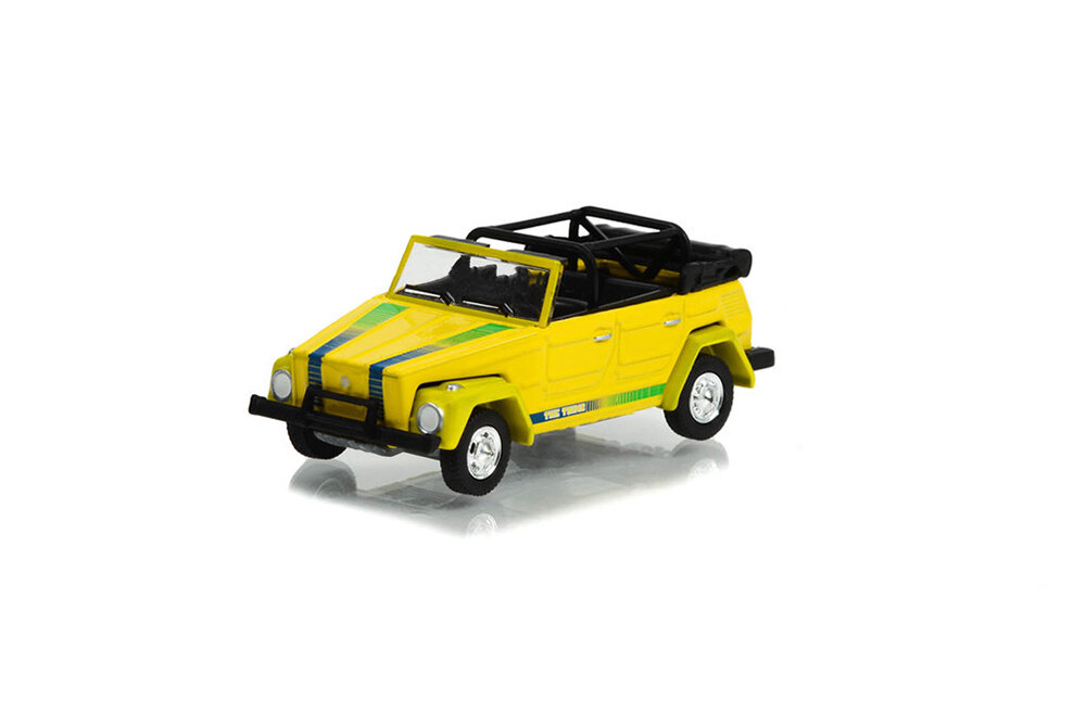 Модель коллекционная GREENLIGHT Vw volkswagen thing (type 181) 1973 yellow (длина модели 6-10 см)