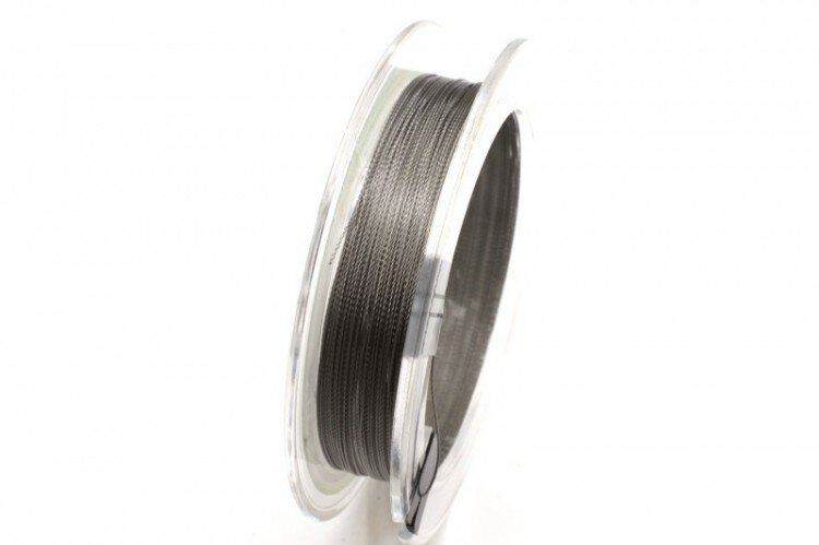 Ювелирный тросик Flex-rite 21 strand, толщина 0,35мм, цвет стальной, 1017-078, катушка 9,14м