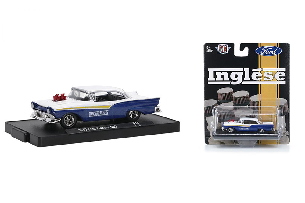 Модель коллекционная M2 MACHINES Ford fairlane 500 1957 / форд фэрлэйн 500 1957 (длина модели 6-10 см)