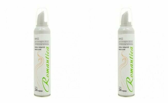 Сибиар Мусс для волос Растительные экстракты, белый, 200 мл, 2 шт