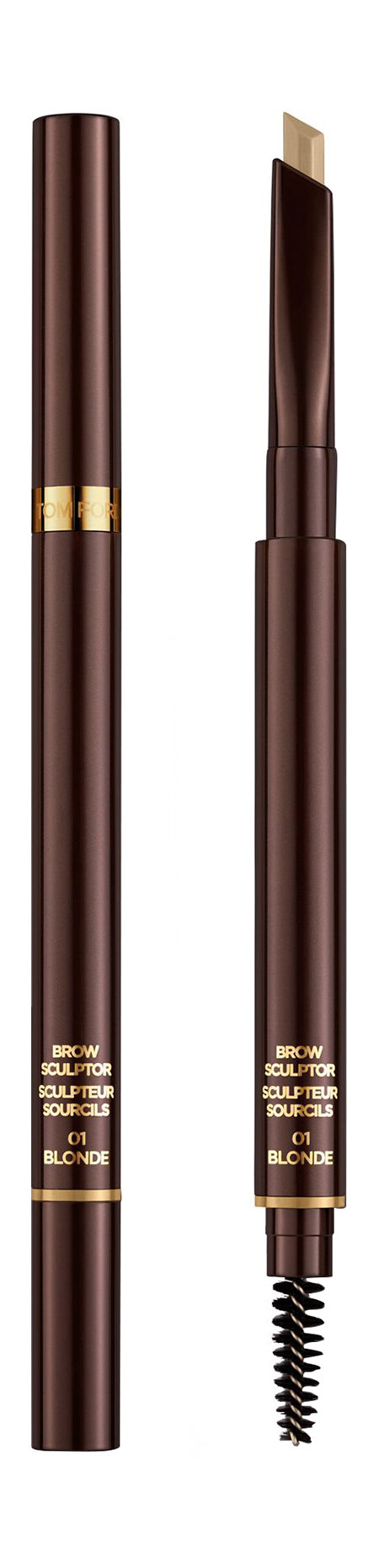 TOM FORD Brow Sculptor Карандаш для бровей с рефилом моделирующий, 2х0,3 г, 01 Blond