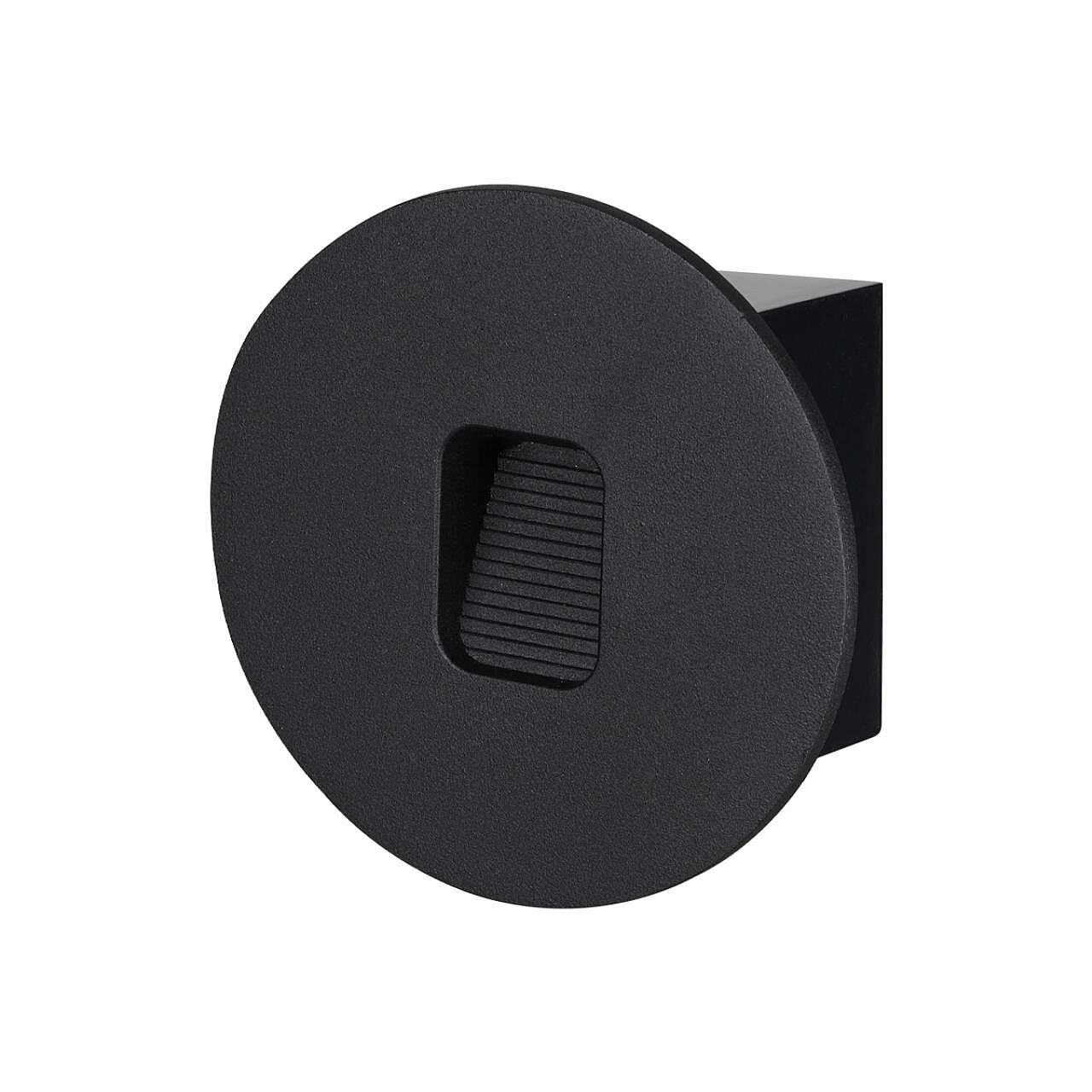 Подсветка для ступеней Odeon Light Vitty 6651/1WL, LED, 1Вт, кол-во ламп:1шт, Черный