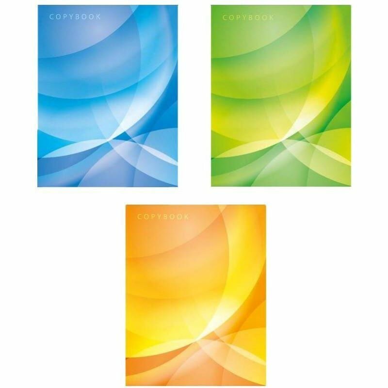 Attache Тетрадь общая Сфера, А4, 96 л, 3 шт