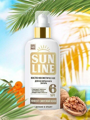 Масло для загара SPF 6 эффект смуглой кожи 95 мл