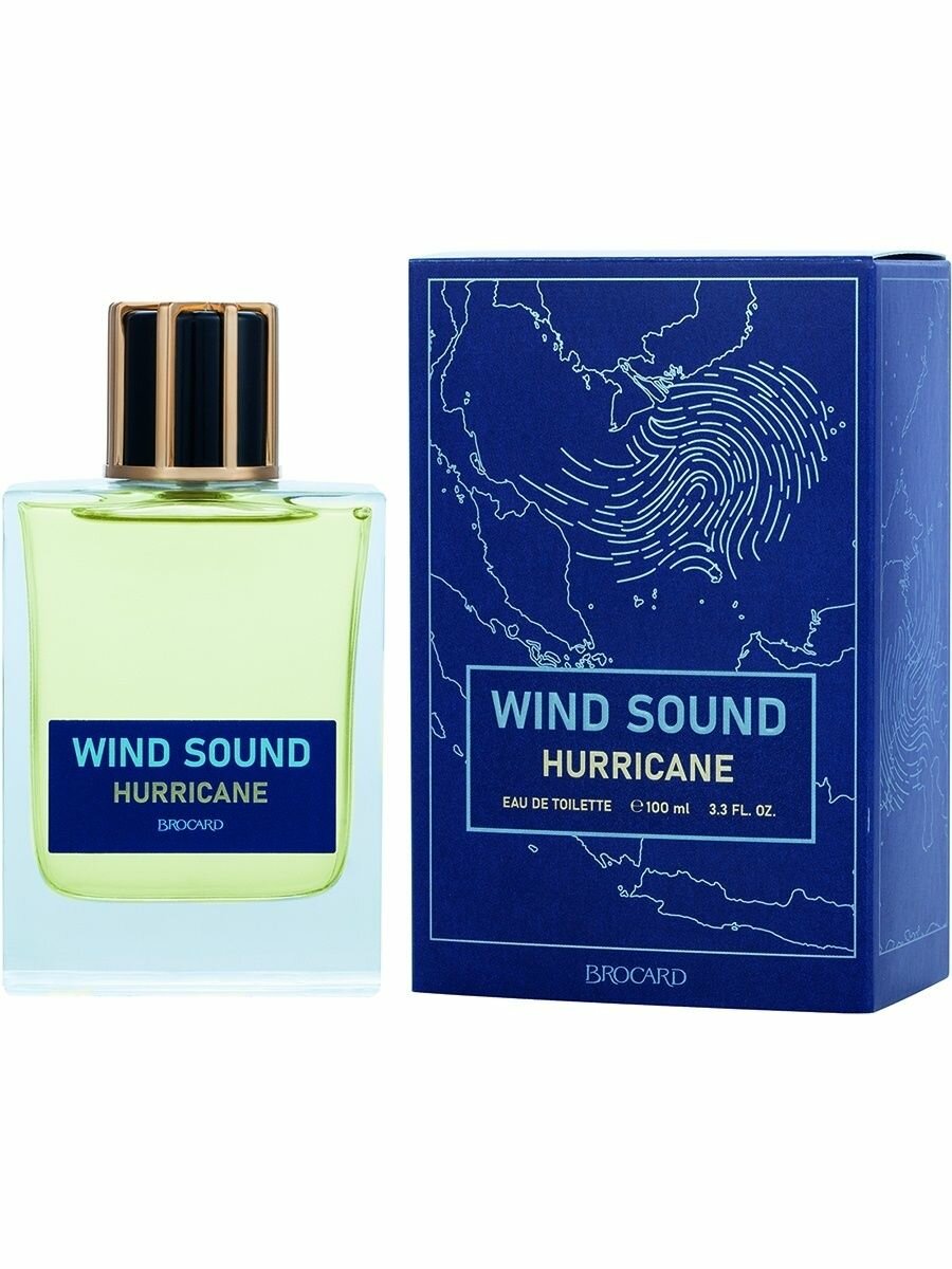 BROCARD Wind Sound. Hurricane Edt 100 ml.