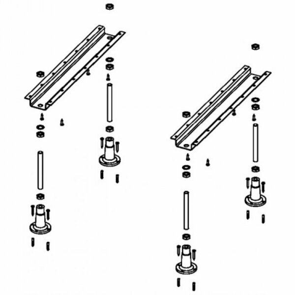 Ножки для ванны RIHO PLUS 207095