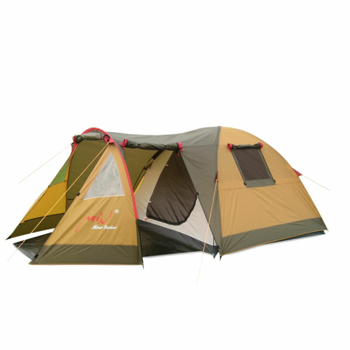 4-х местная туристическая палатка шатер Mircamping 1036-X, цвет камуфляж