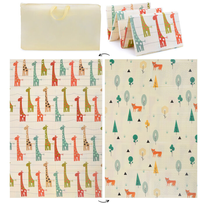 Коврик развивающий 00-2853 "Африка" (120*180*0.8 см.) EVA