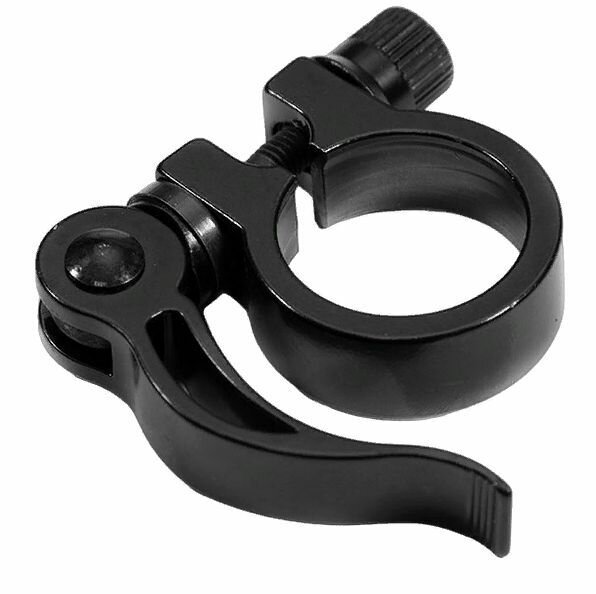Хомут подседельный TRIX JB-KC010, 31.8мм с эксцентриком, алюминиевый, черный