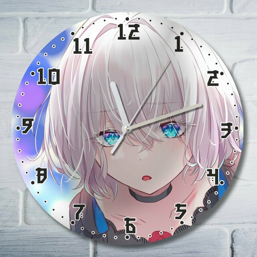 Настенные часы УФ с рисунком аниме The Case Study of Vanitas - 3636