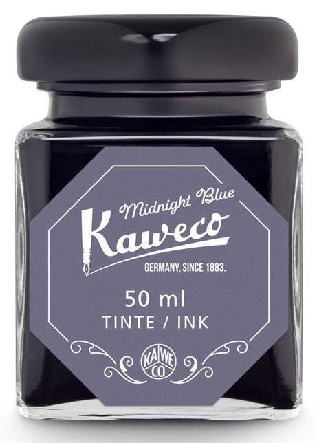 Kaweco 10002192 Флакон с чернилами для перьевой ручки kaweco, midnight blue 50 мл