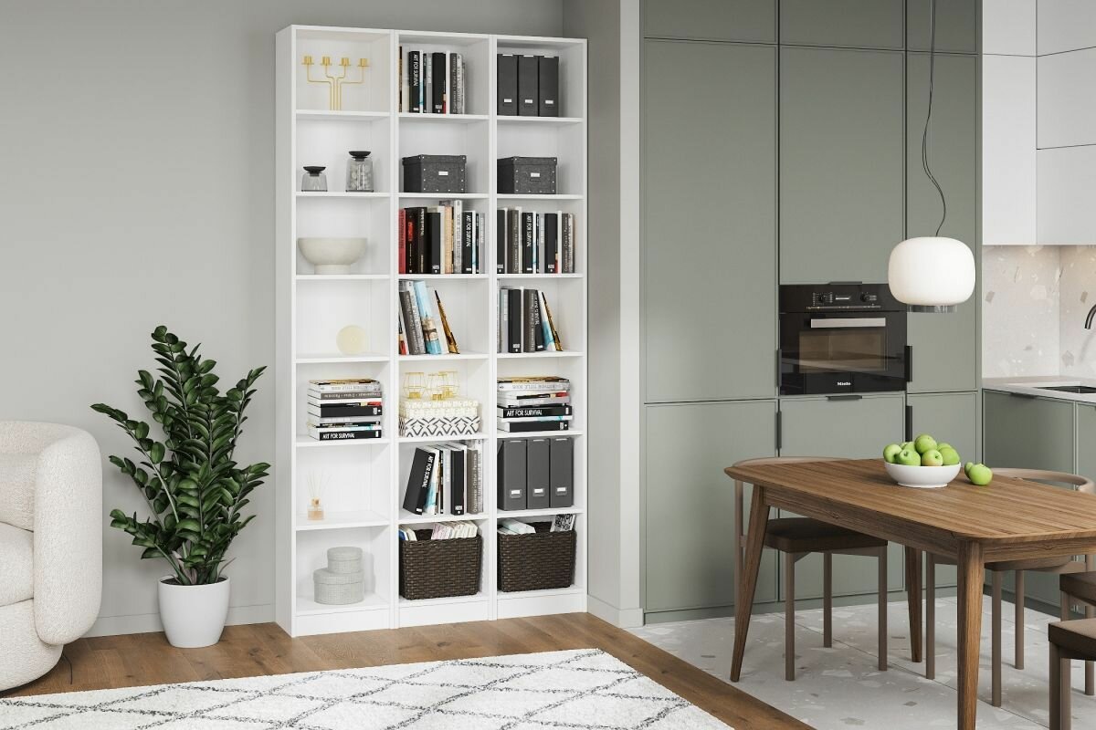 Стеллаж Билли-05 для документов для книг для обуви для одежды для посуды 120*237*28