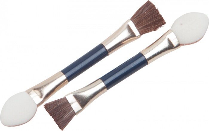 Dewal Beauty AP-03 Аппликаторы двухсторонние с кистью (2 шт) dewal beauty