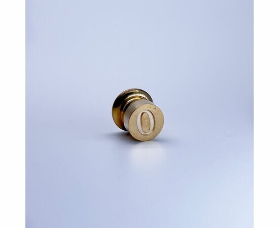 Сургучная печать Мини, Цифра 0