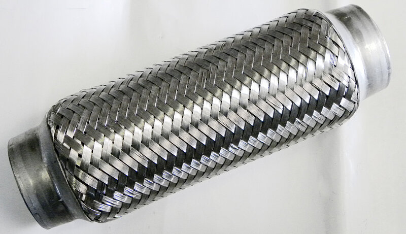 Компенсатор выхлопной системы (гофра) 55x250 3х слойная (Universal)