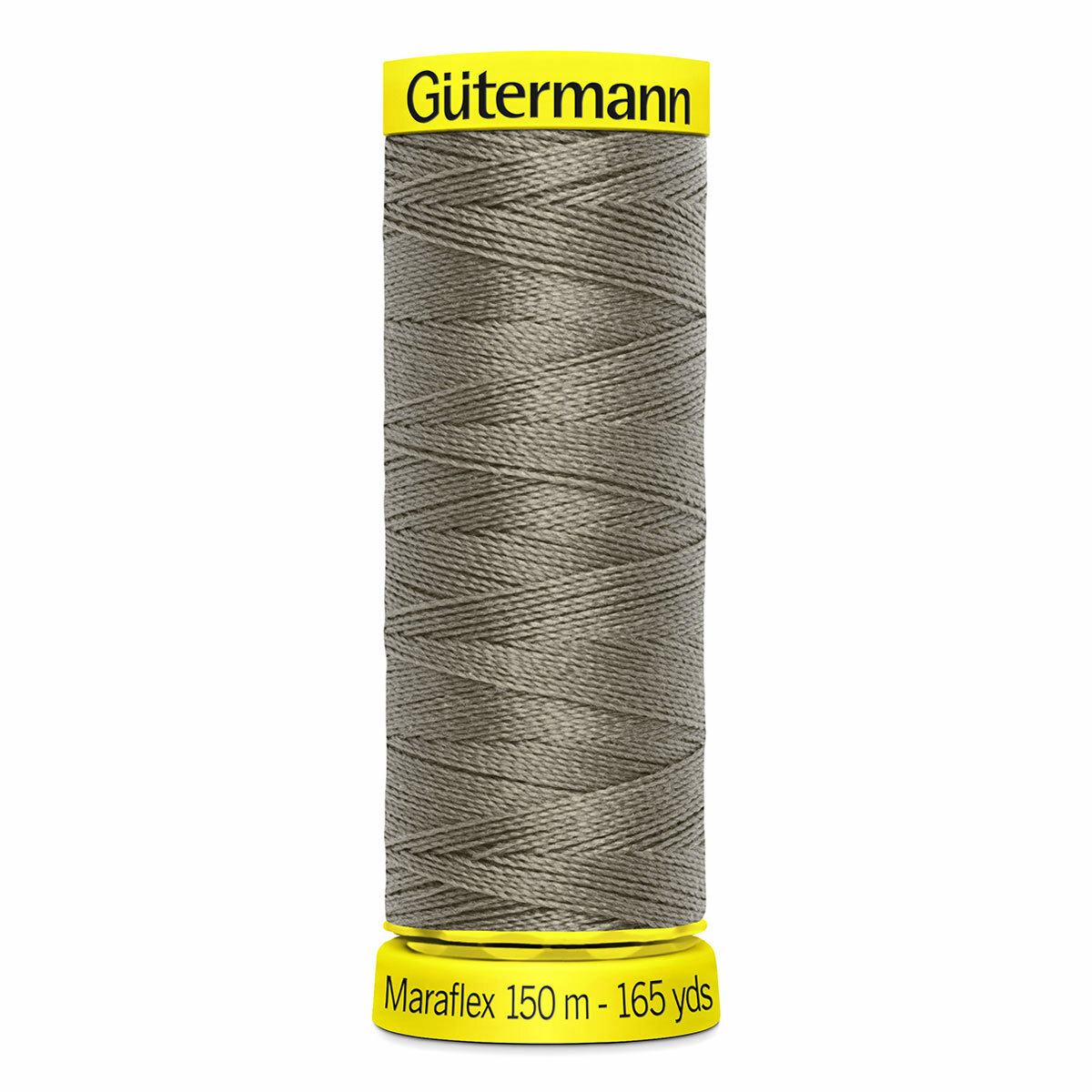 Нитки для трикотажа Gutermann Maraflex 120, 150 м, 100% ПБТ, 5 шт (727 дымчато серо-зеленый)