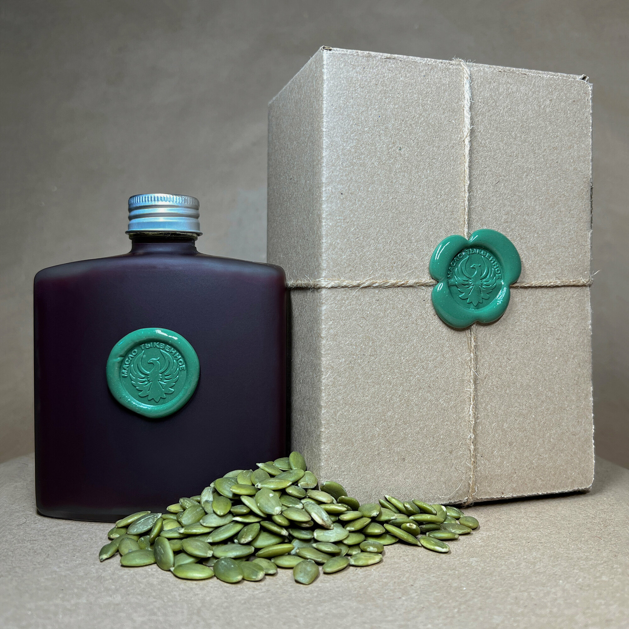 Масло тыквенное первого холодного отжима Vegan Mix 300 мл