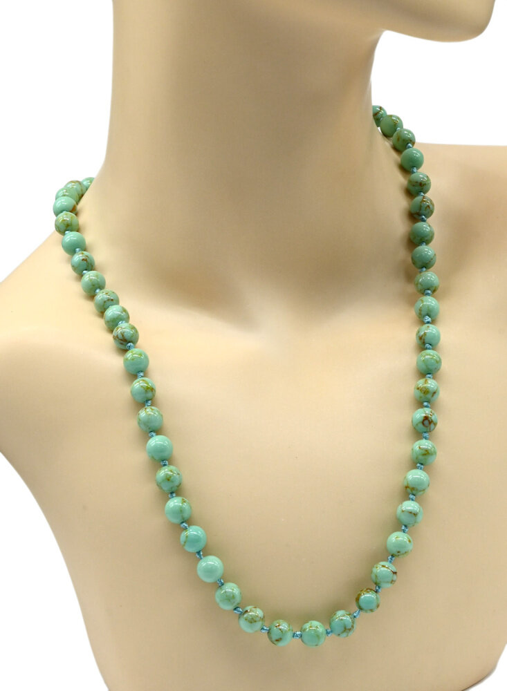 Бусы, бирюза