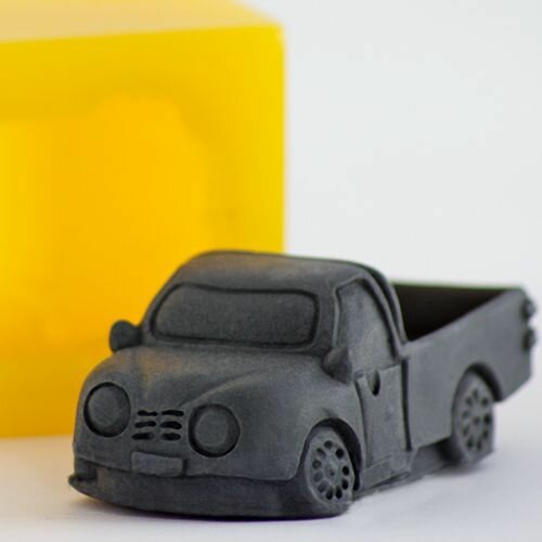 Силиконовая форма для мыла Грузовик, для свечей, гипса 1шт 7,5 х 4 х 3 см
