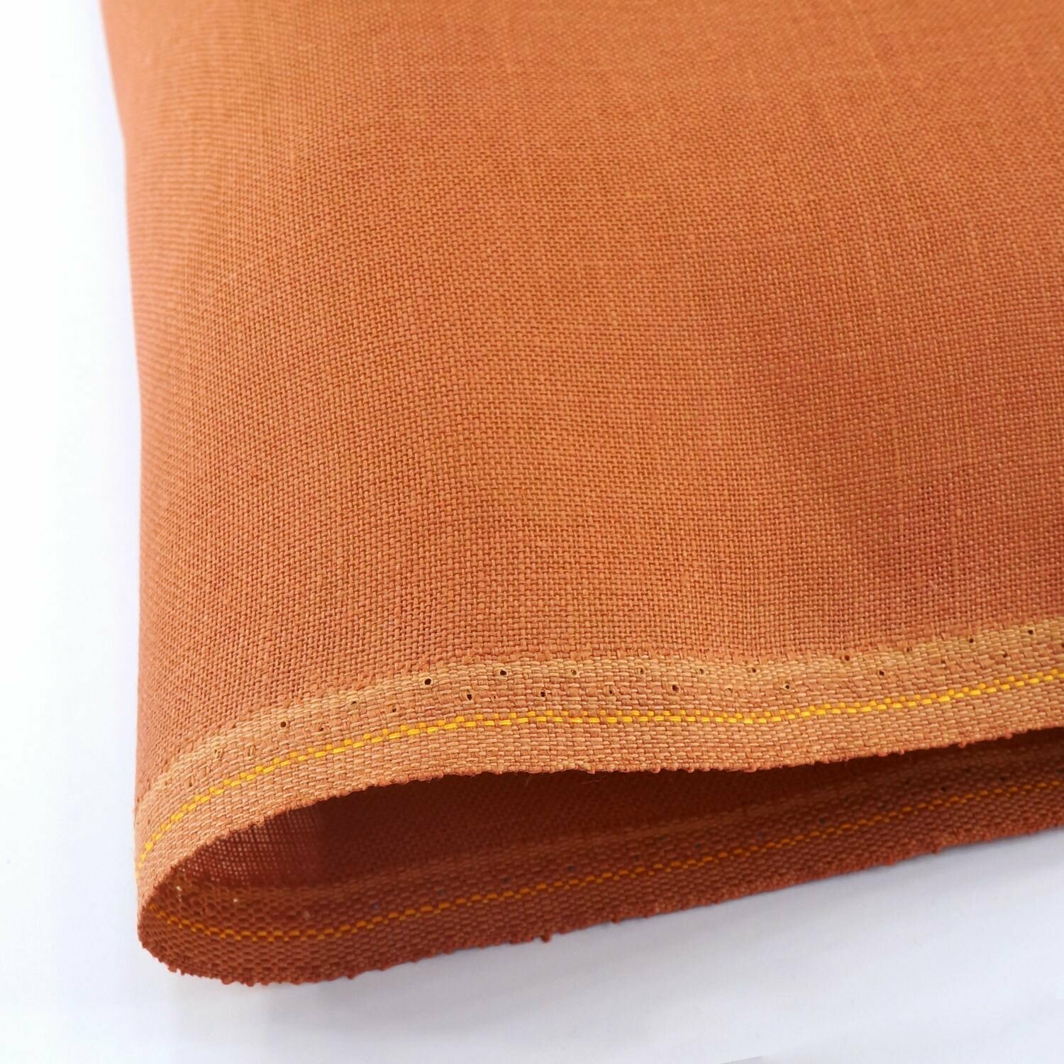 Канва Zweigart Edinburgh 35 ct. 35х25 см. (цвет-4030 терракотовый)