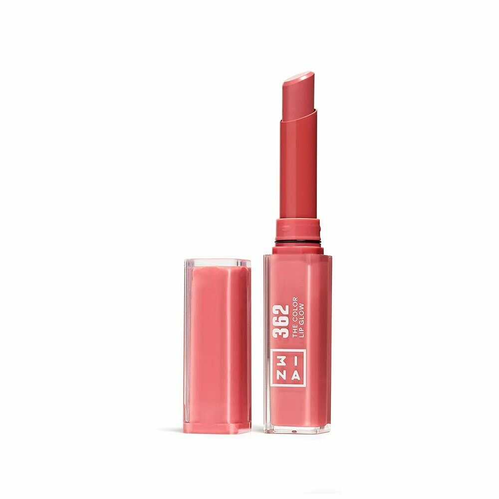 Увлажняющая Губная Помада 3INA (Мина, Зина) The Color Lip Glow - оттенок 362 (Нежный Розовый)