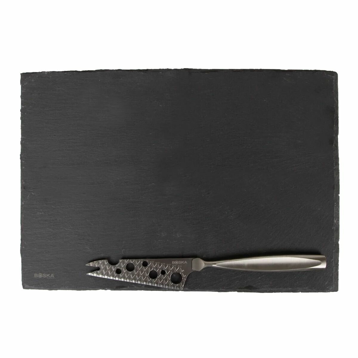 Доска и нож для сыра Boska Cheese Set Slate L 359010