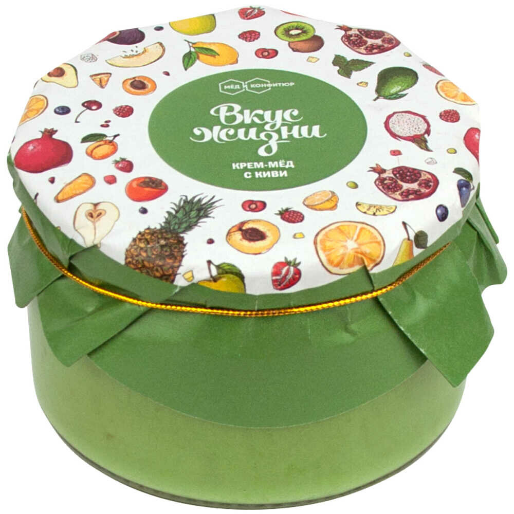 Крем-мёд с киви Вкус Жизни New 230 гр.