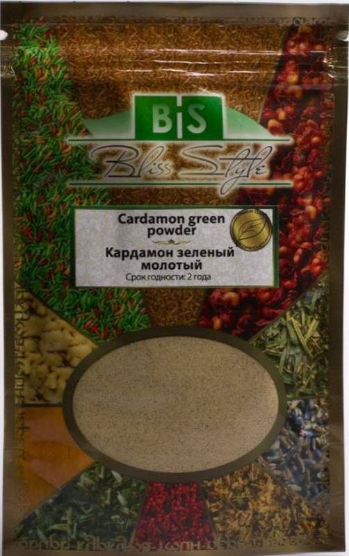 Кардамон зеленый молотый "Золото Индии", 30 г