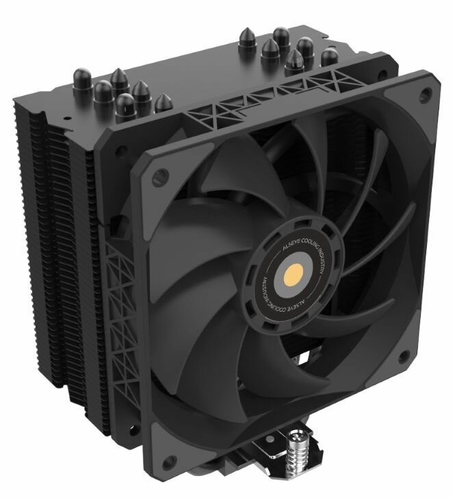 Кулер ALSEYE 120*120*25mm, 800-2000, 82CFM Max, 3.1mmH20 Max, 20-33.2dBA, 12V, 0.21A, 2.5W