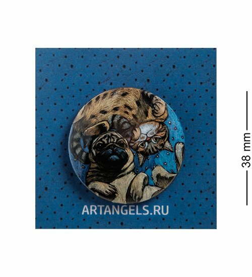 Закатный значок Инь и Янь ANG-1001 113-504619