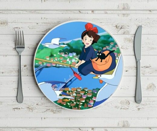 Тарелка Ведьмина Служба Доставки №5