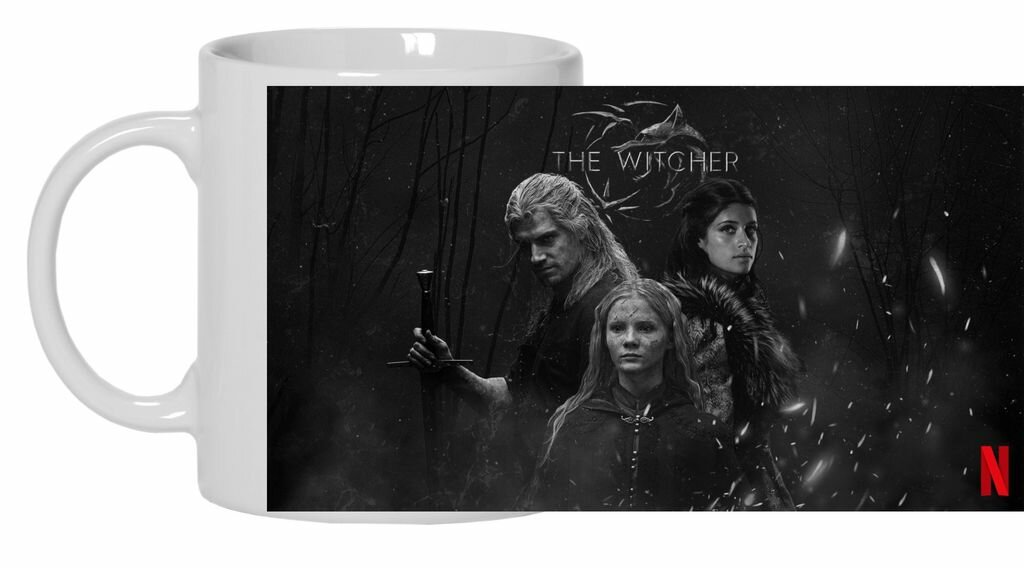 Кружка Ведьмак, The Witcher №4, Обычная