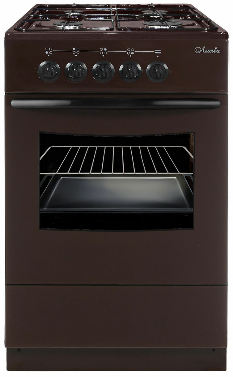 Плита газ. Лысьва ГП 400 МС СТ-2у (без крышки) коричневый